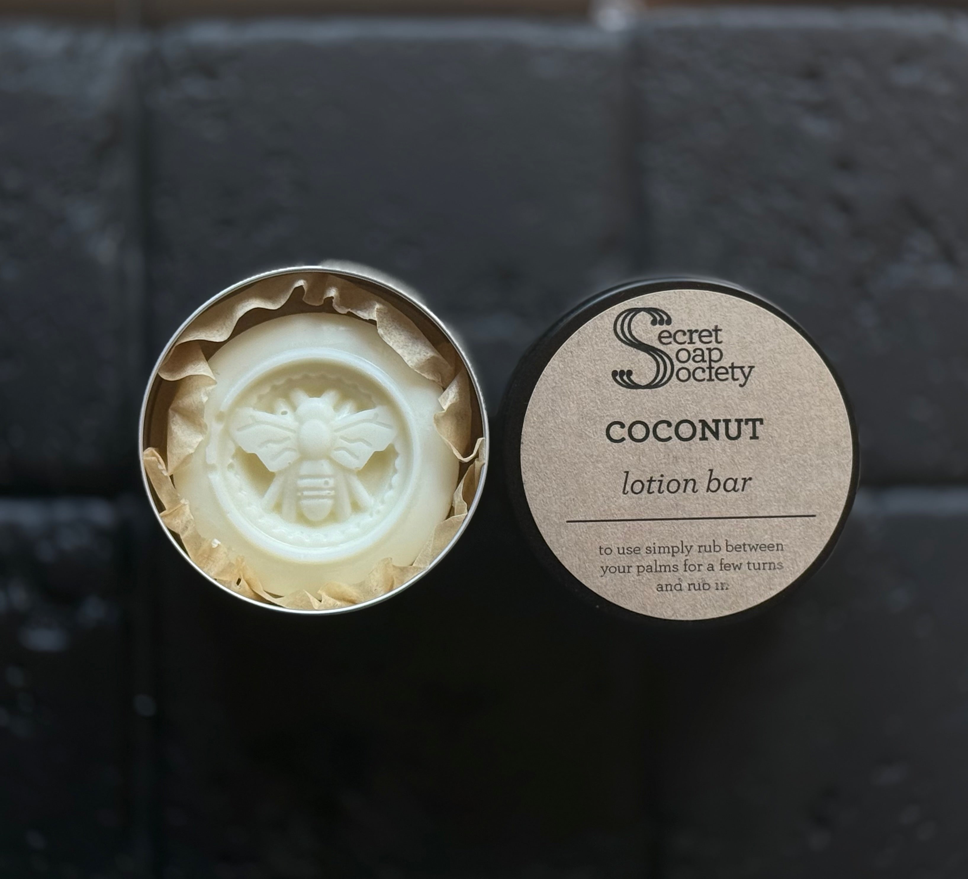 Solid Lotion Bar – Secret Soap Society